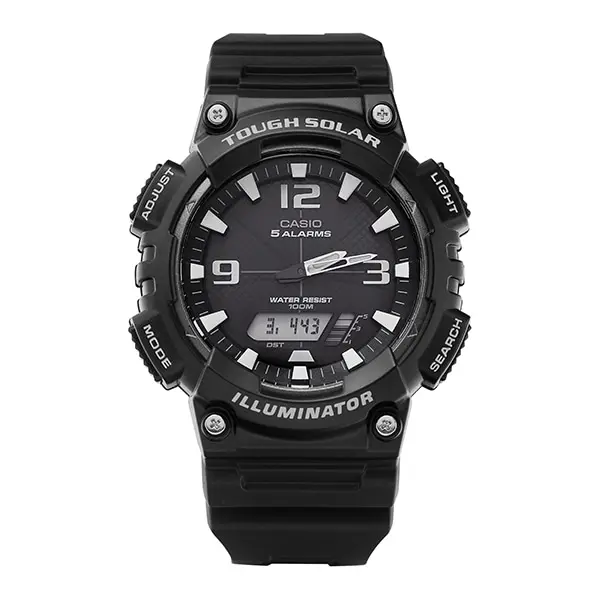 [CASIO]카시오 AQ-S810W-1AVDF (AQ-S810W-1A) 아날로그 디지털 스포츠 군인 솔라 남성 우레탄시계- 직장인 남성 쇼핑몰 댄블