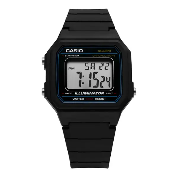 [CASIO]카시오 시계 W-217H-1AVDF (W-217H-1A) 스탠다드디지털 스포츠 남성우레탄시계 당일발송- 직장인 남성 ...