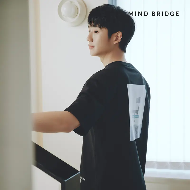 [MIND BRIDGE][쿨]백포인트세미오버티셔츠 MXTS3113- 직장인 남성 쇼핑몰 댄블