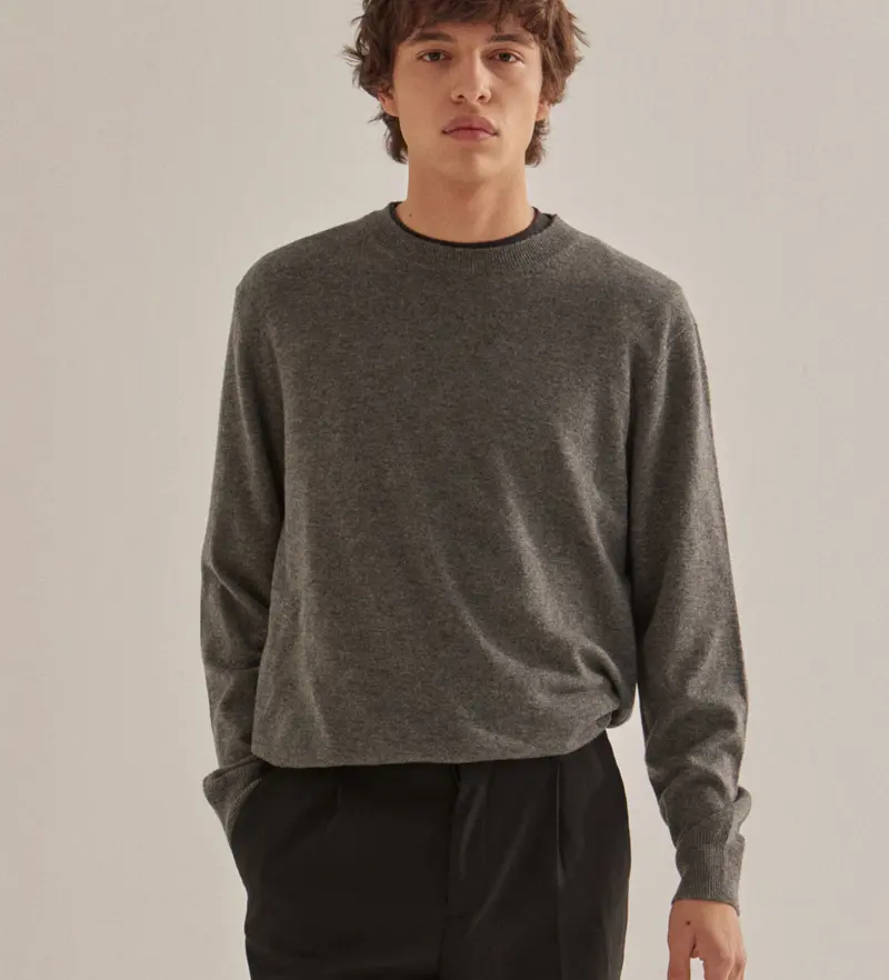 [MYCOB]울 캐시미어 니트 차콜- 직장인 남성 쇼핑몰 댄블